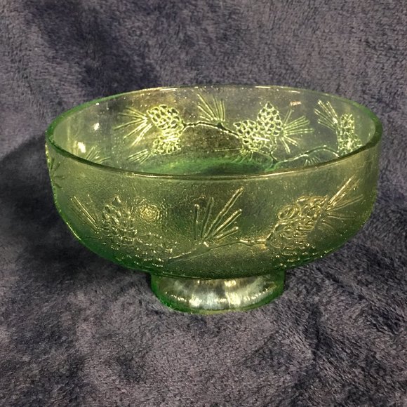 Indiana Glass | Dining | Vintage Footed Tiara Glass Candy Dish | Poshmark